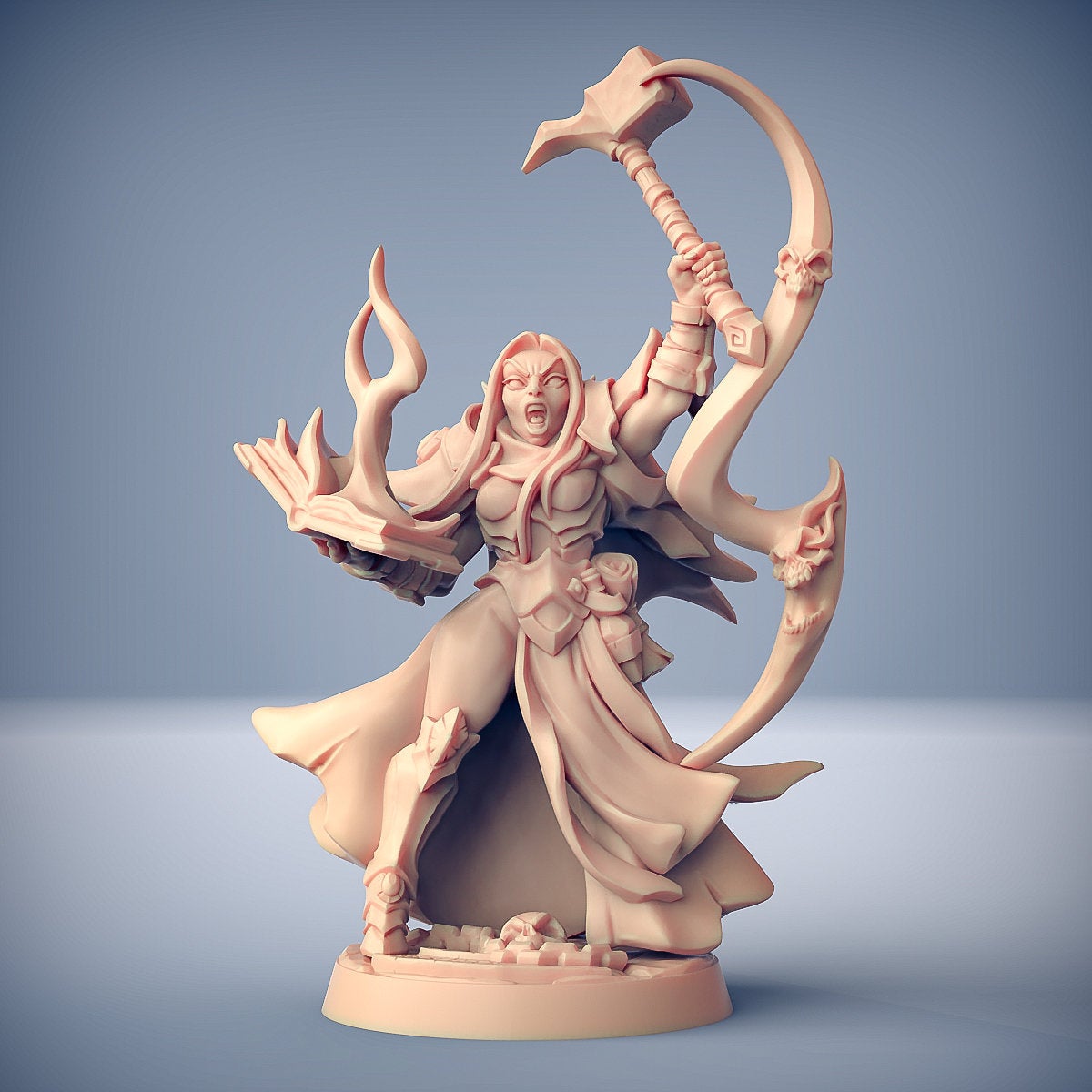 Talya the Hammer Drow Inquisitor DnD 5E Figure Miniature – SYZGames