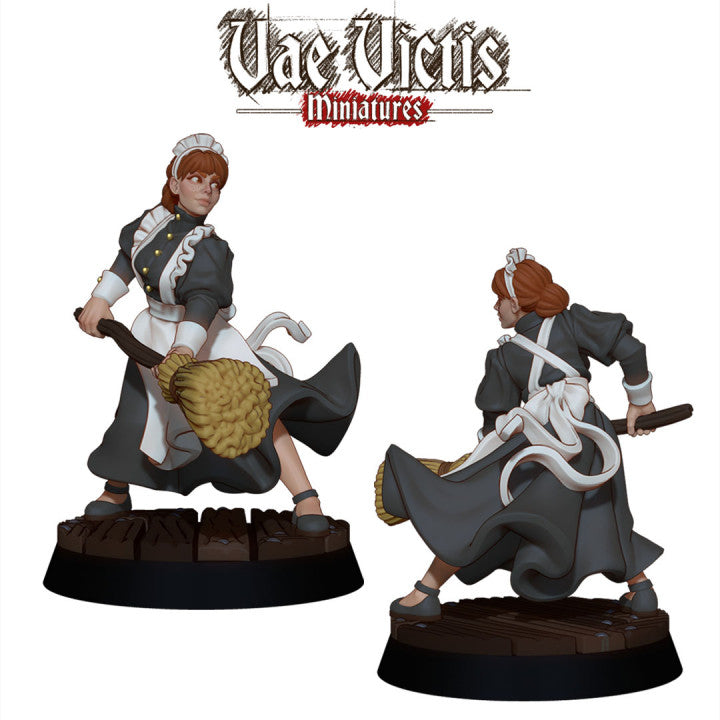 Maid Fantasy Miniature DnD Pathfinder Tabletop RPG Vae Victis ...