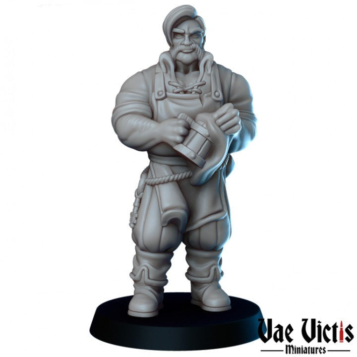 Barkeeper Fantasy Miniature DnD Pathfinder Tabletop RPG Vae Victis ...