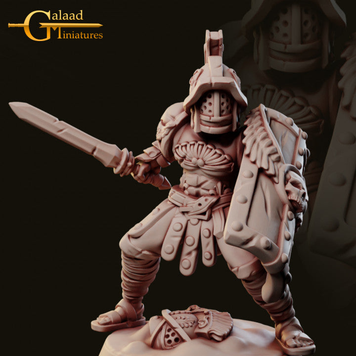 Arena Fighter Fantasy Miniature Gladiator DnD 5e Wargame Pathfinder ...