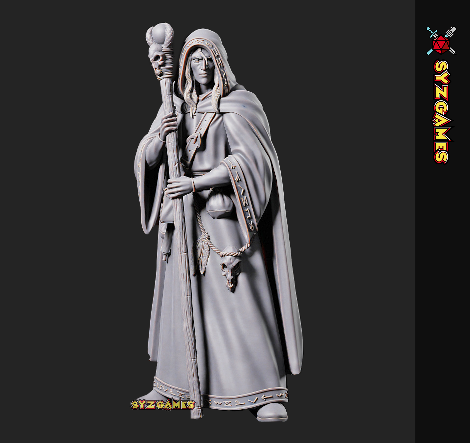 Raistlin Wizard Dragonlance Miniature DnD 5E Figures Wargames – SYZGames