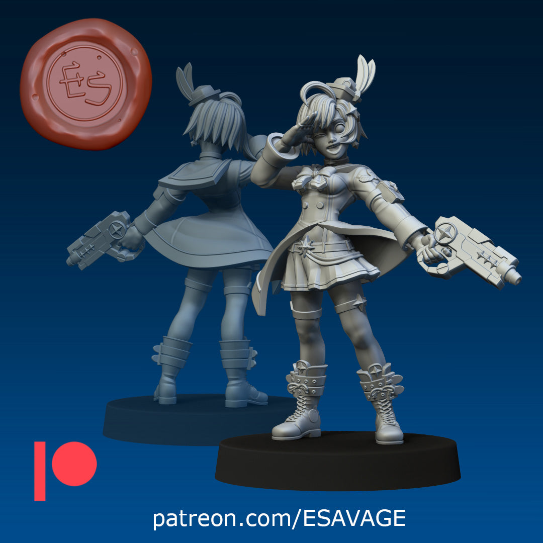 Artemis the Hunt GoddessFantasy Minis DnD Warhammer Roleplaying RPG ...