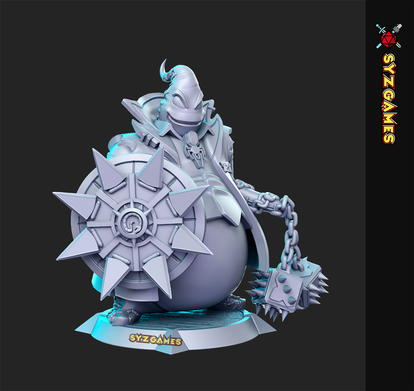 Oogie Boogie Fantasy Resin Miniature DnD Figure Pathfinder Brutal ...