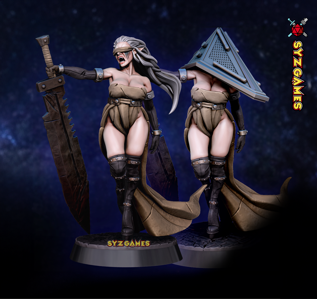 Nezuko Resin Miniature Anime Demon Slayer DnD Pathfinder RN Estudio ...