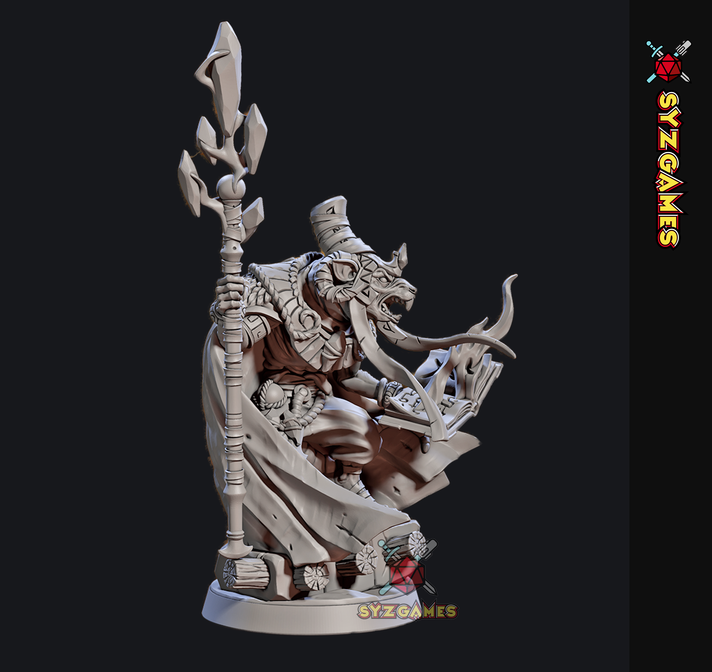 Shardaket the Cruel Harvester Fantasy Resin Miniature DnD Tabletop RPG ...