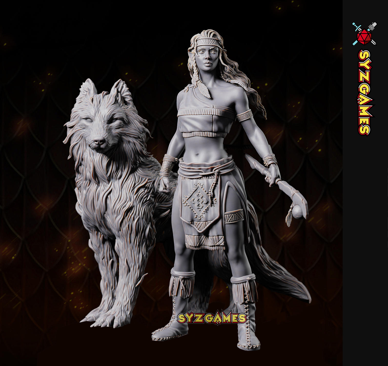 Silvara Dragon Dragonlance Female Elf Miniature DnD Miniatures D&D ...