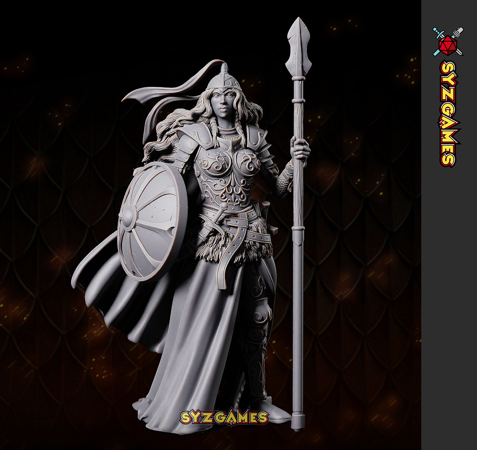 Laurana Kanan Dragonlance Miniatures D&D 5E Figure Elf Fighter – SYZGames