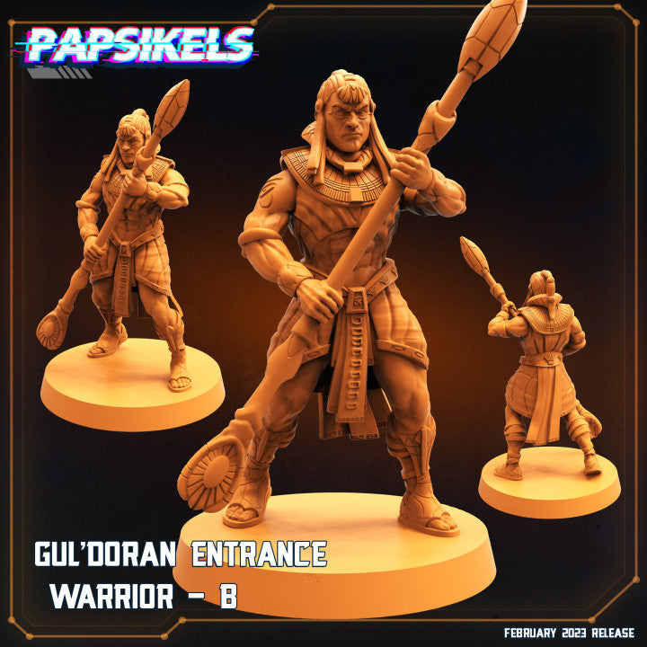 Gul'Doran Entrance Warrior Fantasy Miniature DnD Tabletop RPG Role ...