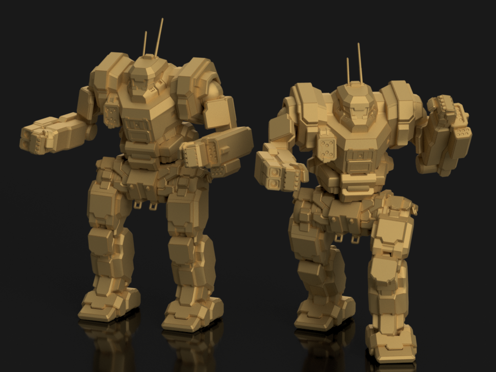 Kintaro KTO-19 MechWarrior Battletech Sci-Fi Miniature Warhammer – SYZGames