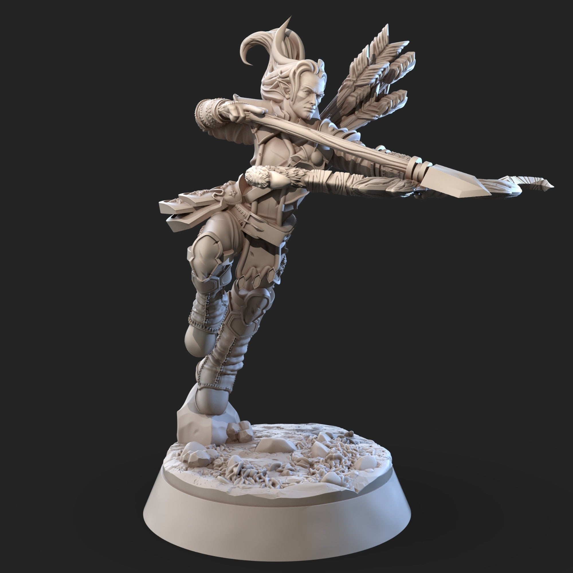 Wyrran - Ranger DnD Miniature Pathfinder RPGs – SYZGames