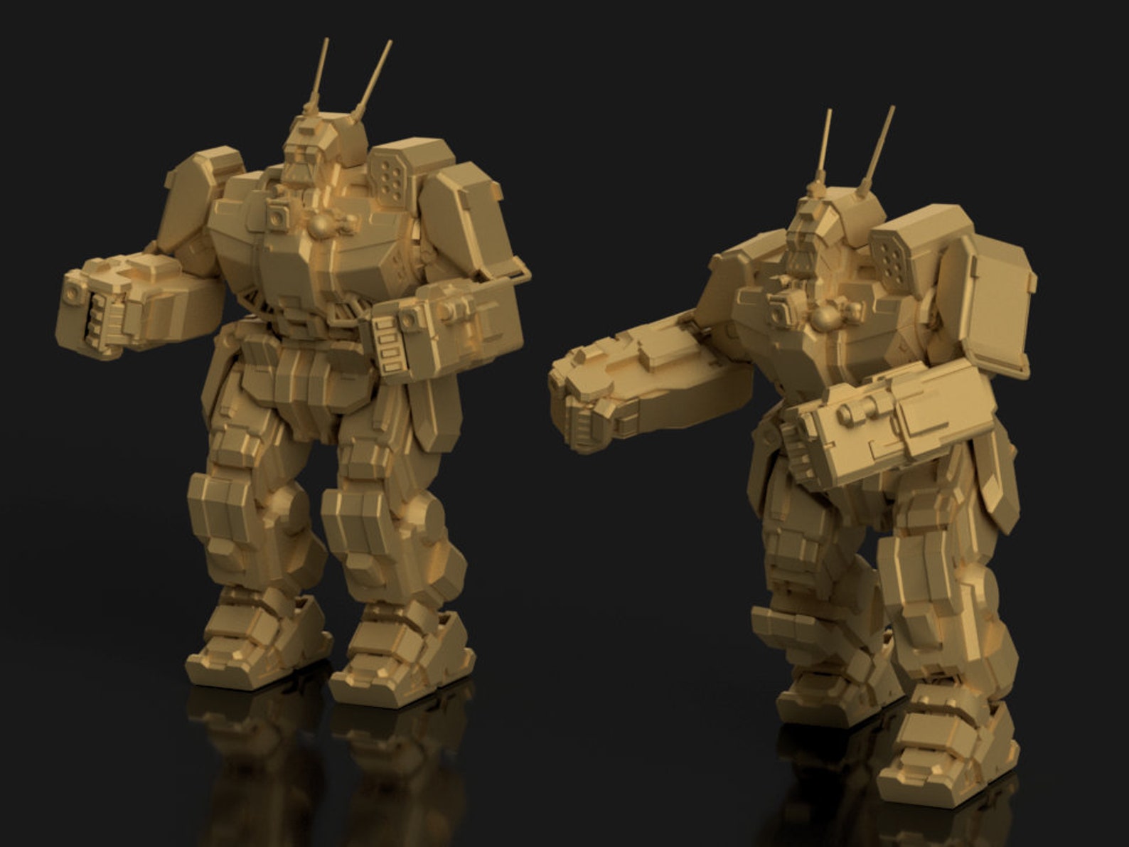 Wolverine WVR-6M MechWarrior Battletech Sci-Fi Miniature Meches – SYZGames