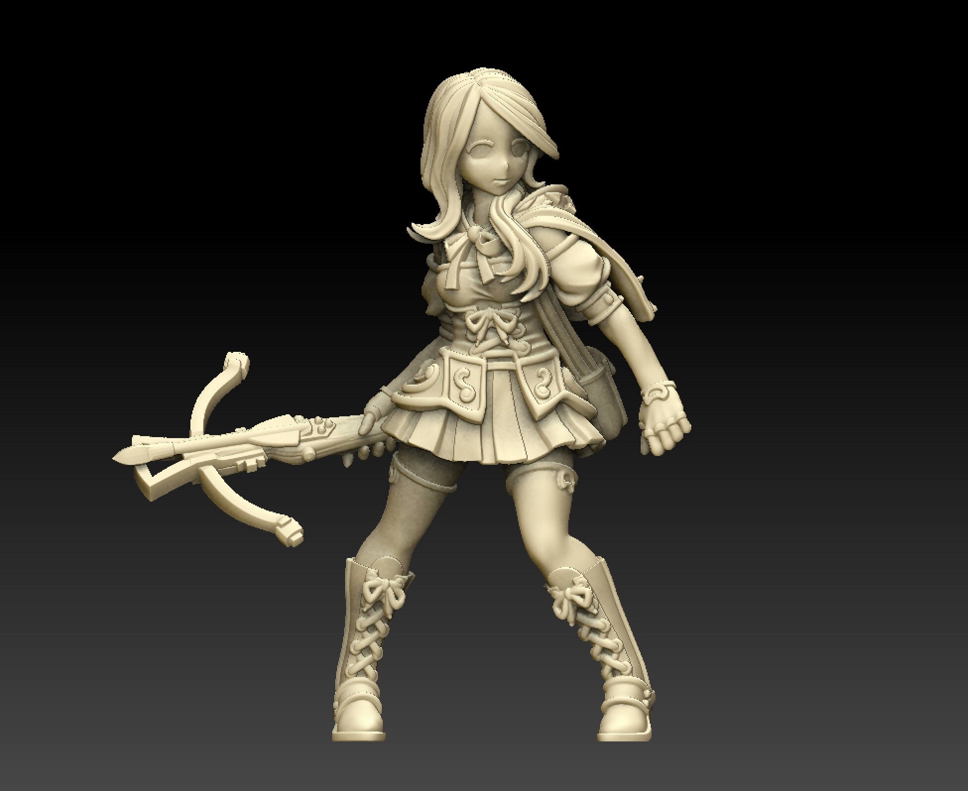 Grim Shooter, Huntress Pinup – SYZGames